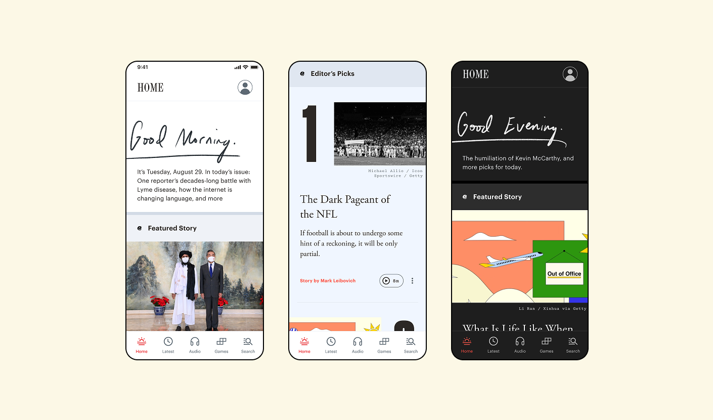 The Atlantic's iOS App – Help Center